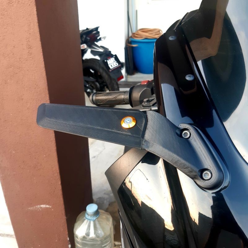 YAMAHA R15V3 R25 V2 FLIP WINGLET SIDE MIRRORS | Shopee Malaysia