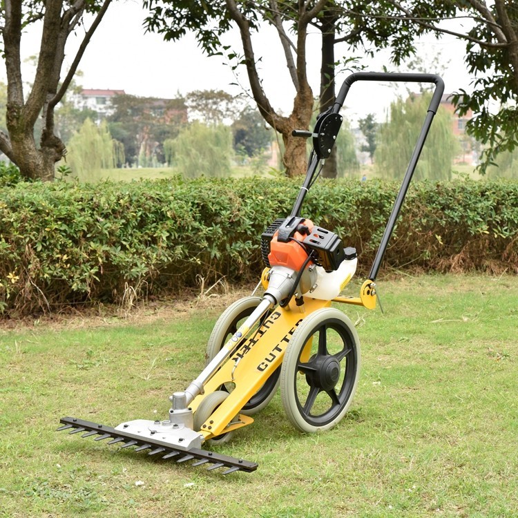 wholesale price grass cutter machine 2 stroke hand push brush cutter ...