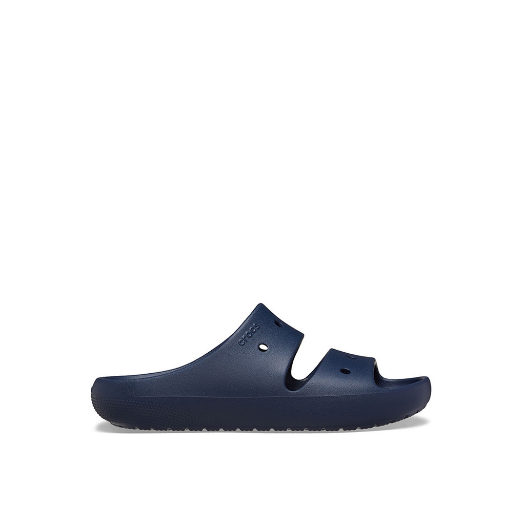 Crocs - Classic Crocs V2 Sandals (Unisex - Navy) | Shopee Malaysia