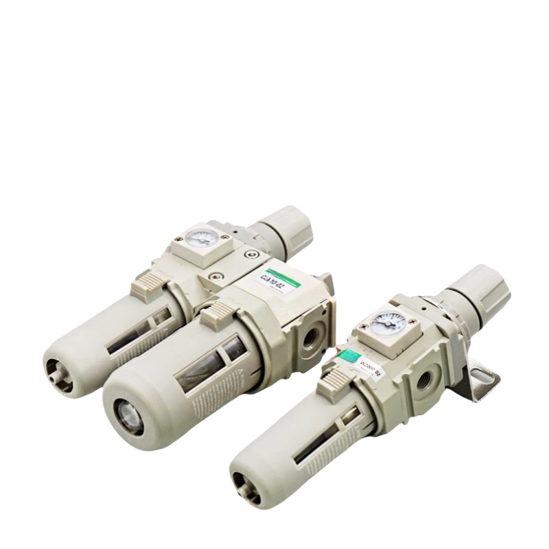 Pneumatic Control Components Air Pressure Regulator With Relief 0-200 ...