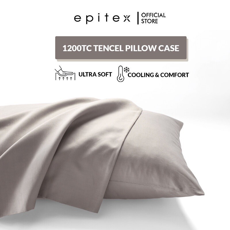 Epitex 1200TC Tencel Pillow Case | Tencel Bolster Case | Tencel Pillow ...