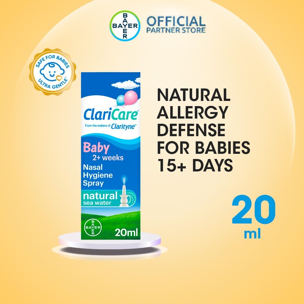 Claricare Daily Nasal Hygiene Spray For Nasl Irritation & Blockage ...