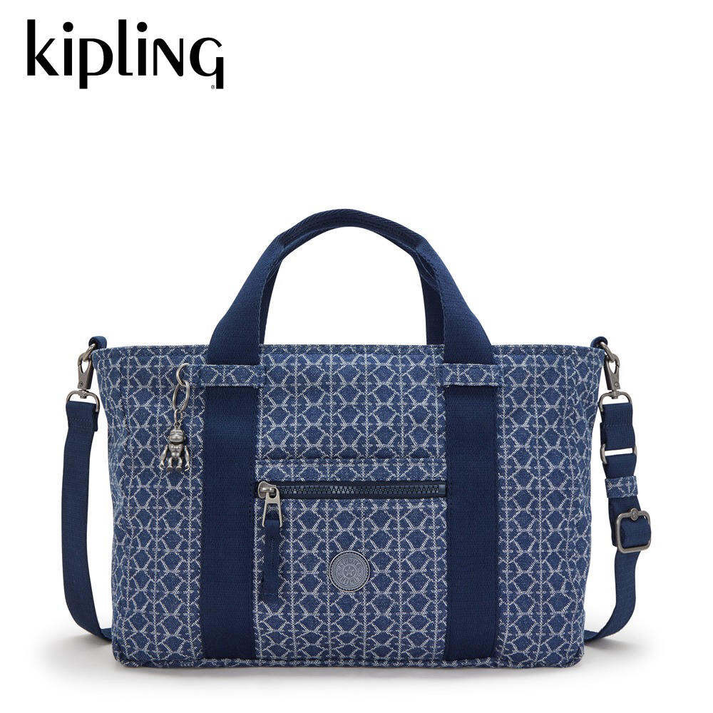 Kipling Ritta S Totes Signature Denim | Shopee Malaysia
