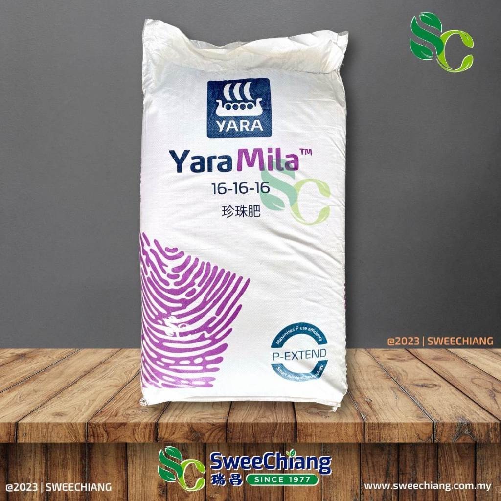 YaraMila 16-16-16 50kg (Prill compound fertilizer / Baja subur sayur ...