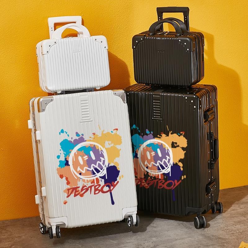 Get gifts/ST& Jessie Graffiti Luggage for Women20Inch Universal Wheel ...