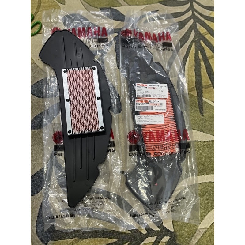 YAMAHA NVX V2 NMAX V2 AIR FILTER AIR CLEANER PENAPIS ANGIN 💯 ORIGINAL ...