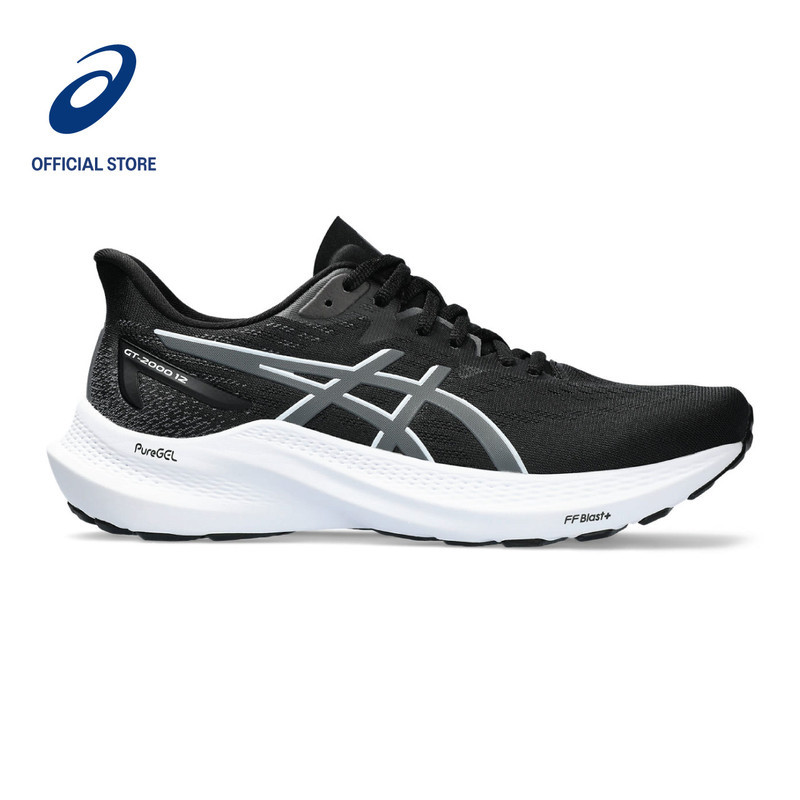ASICS GT-2000 12 (D Wide) Women Running Shoes In Black/Carrier Grey ...