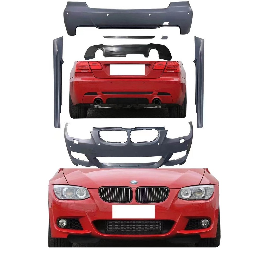 M-Tech BodyKit For 3 SERIES E92 LCI Car bumper With Grille Side Skirt ...