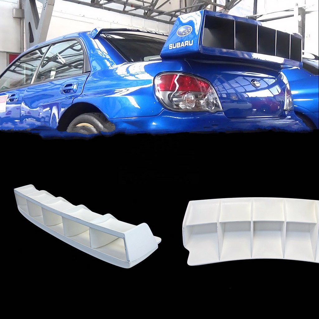 Fits for Subaru Impreza WRX GD Gen 7 8 9 WRC Type rear spoiler WRC Wing ...