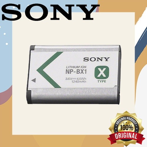 Original Sony NP-BX1/M8 Rechargeable Lithium-Ion Battery Pack (3.6V, 1240mAh) | Shopee Malaysia