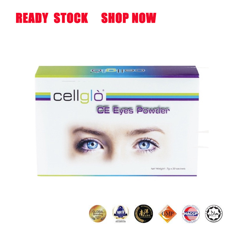 Original READY STOCK 100%正品/有盒子 Cellglo Crystal Eyes & CE Eyes Powder ...