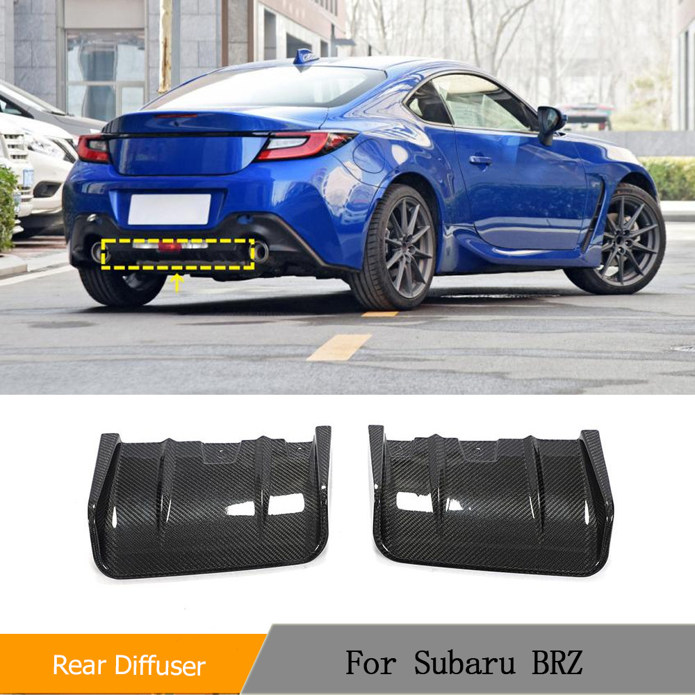 Rear Diffuser Lip Spoiler For Subaru BRZ For Toyota GR86 Coupe 2-Door ...