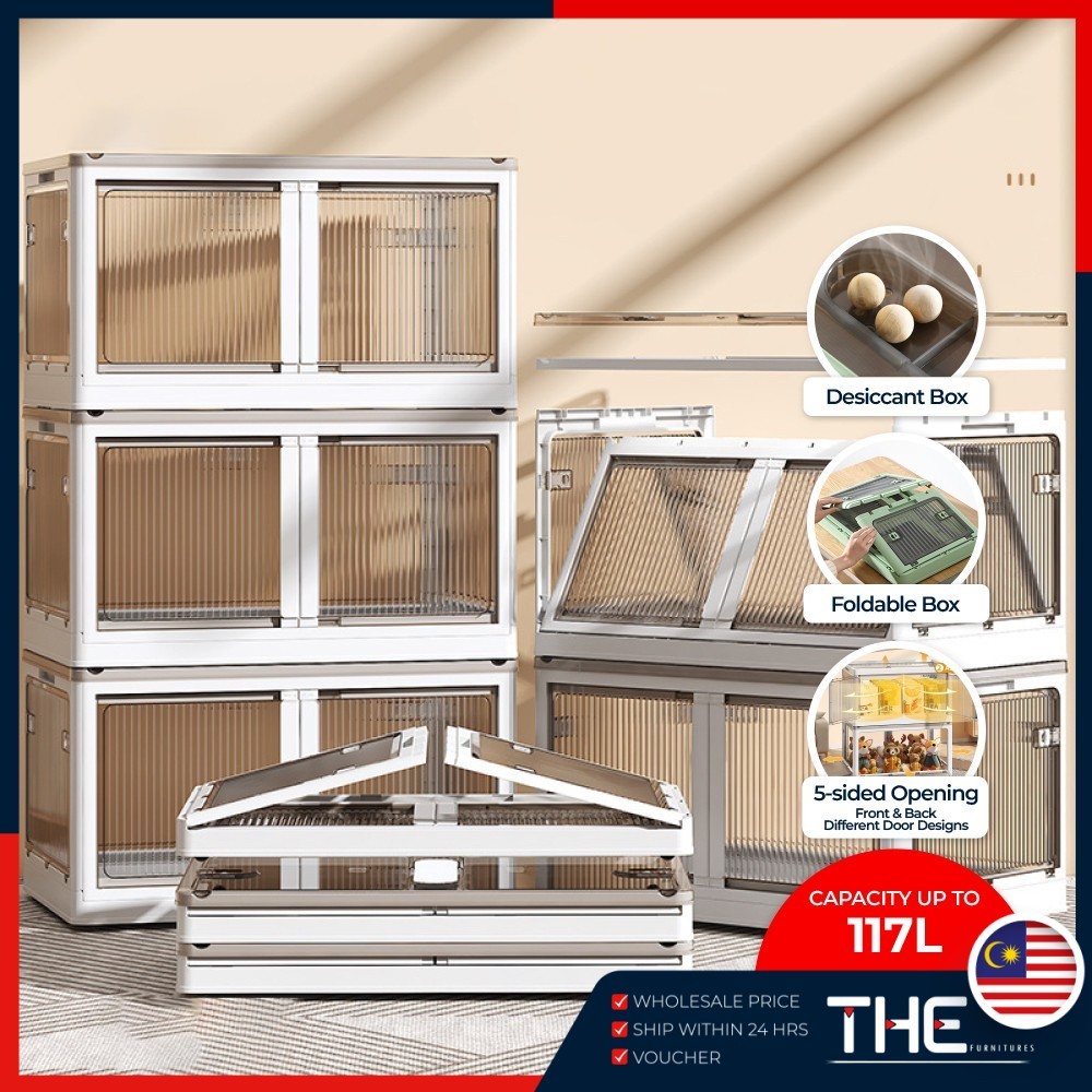 【𝟲𝟬% 𝗢𝗙𝗙𝗘𝗥 𝗖𝗟𝗘𝗔𝗥𝗔𝗡𝗖𝗘】THE L52-67cm 5 Side Opening Foldable Semi ...