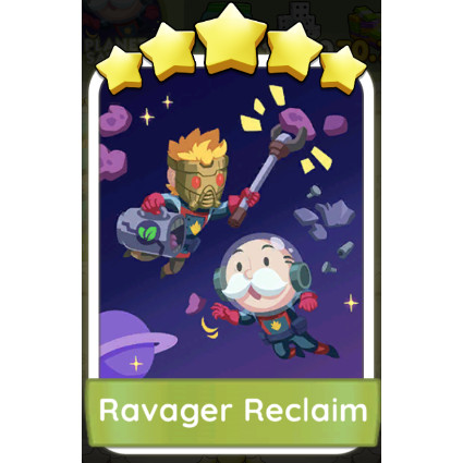 Monopoly Ravager Reclaim 5 star stickers \ Receive immediately | Shopee ...