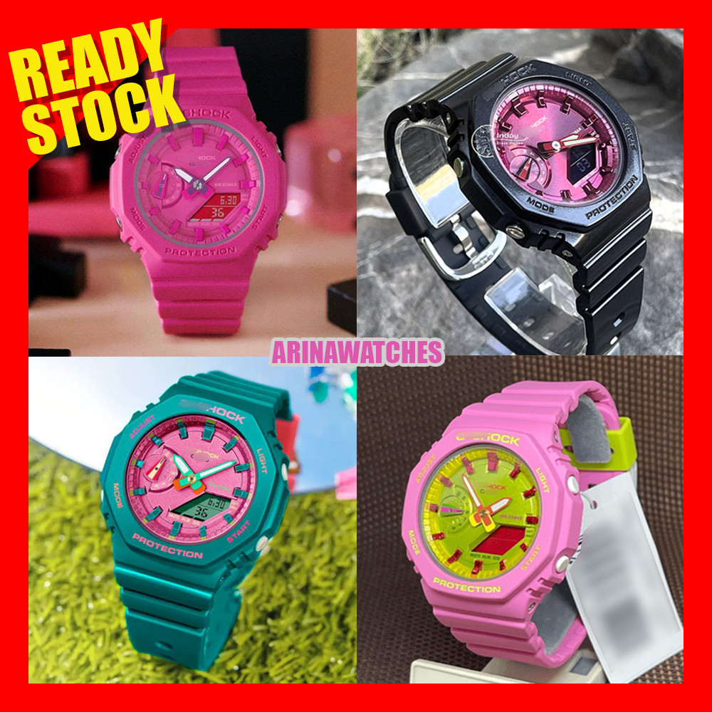 🔥HOT ITEMS🔥G SHOCK TMJ Pink MURAH GMA2100 - JAM TANGAN PEREMPUAN - JAM ...