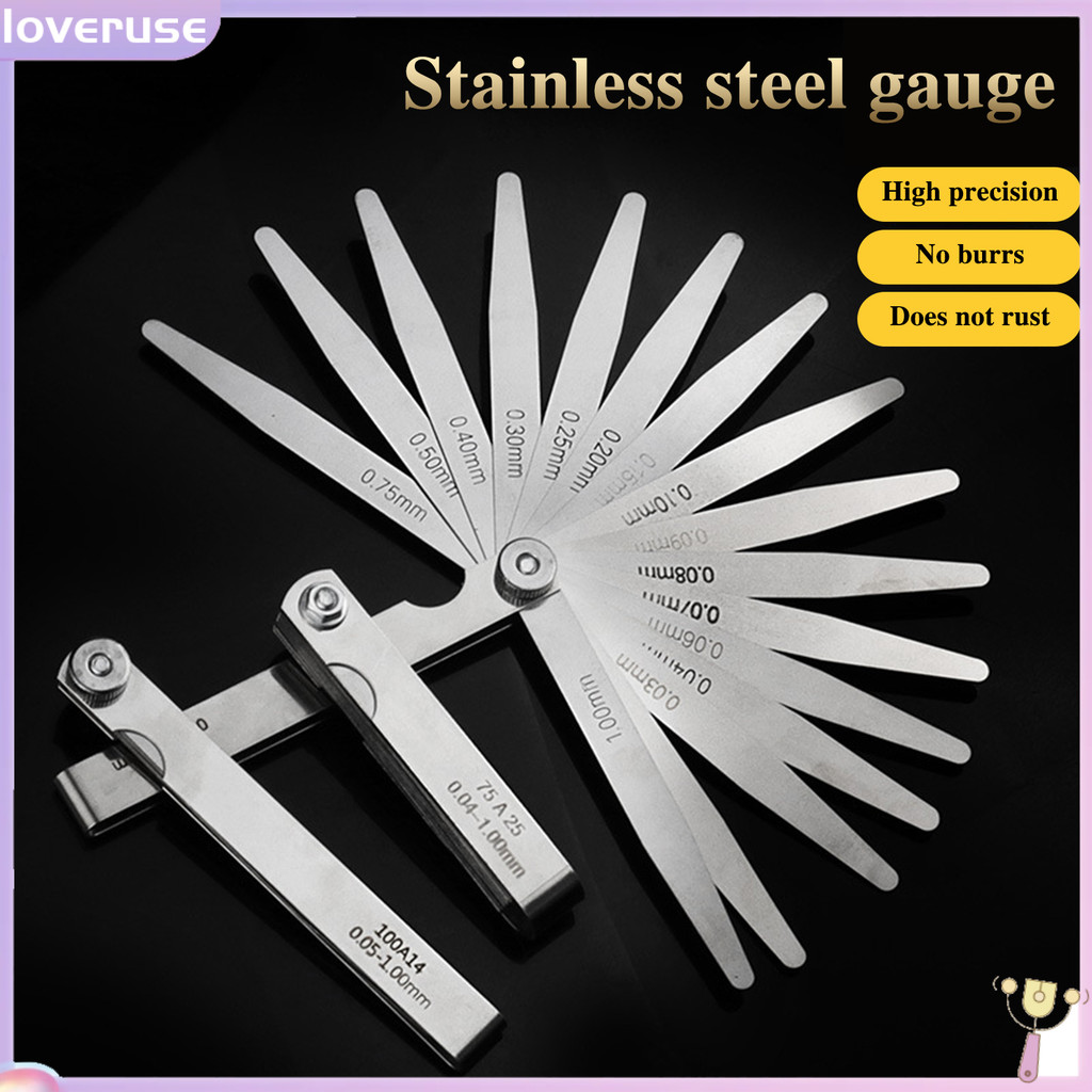 RC~ Valve Flap Gauge Automotive Valve Adjustment Tool Foldable Feeler ...