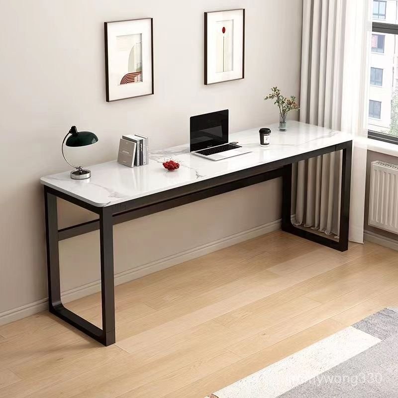 Contact seller/Stone Plate Table Thick Long Desk Narrow Table Modern ...