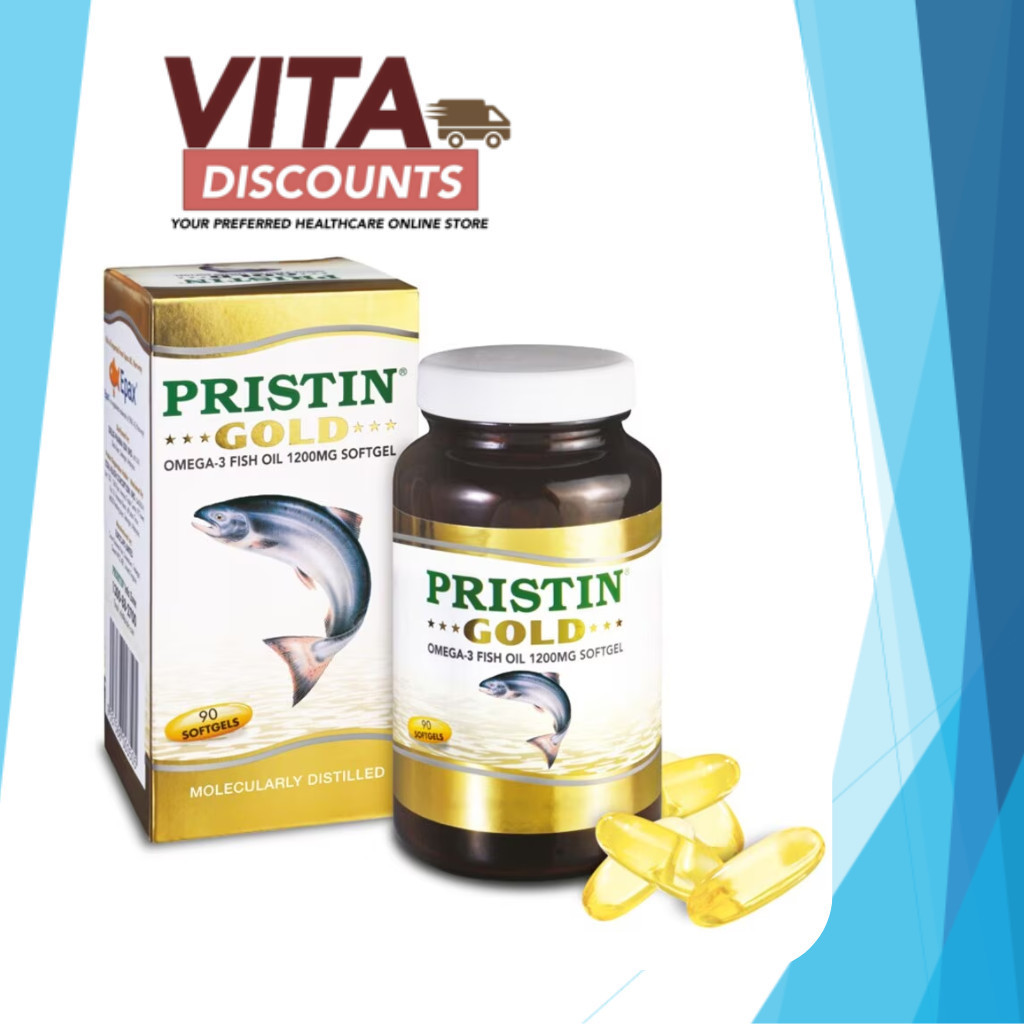 PRISTIN GOLD OMEGA-3 FISH OIL 1200MG SGELS 30S PACK-OF-1 / 90S PACK-OF ...