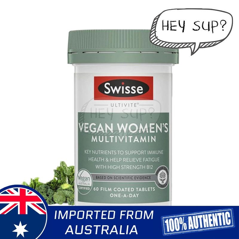 Swisse Ultivite Vegan Women's Multivitamin 60 Tablets | Shopee Malaysia