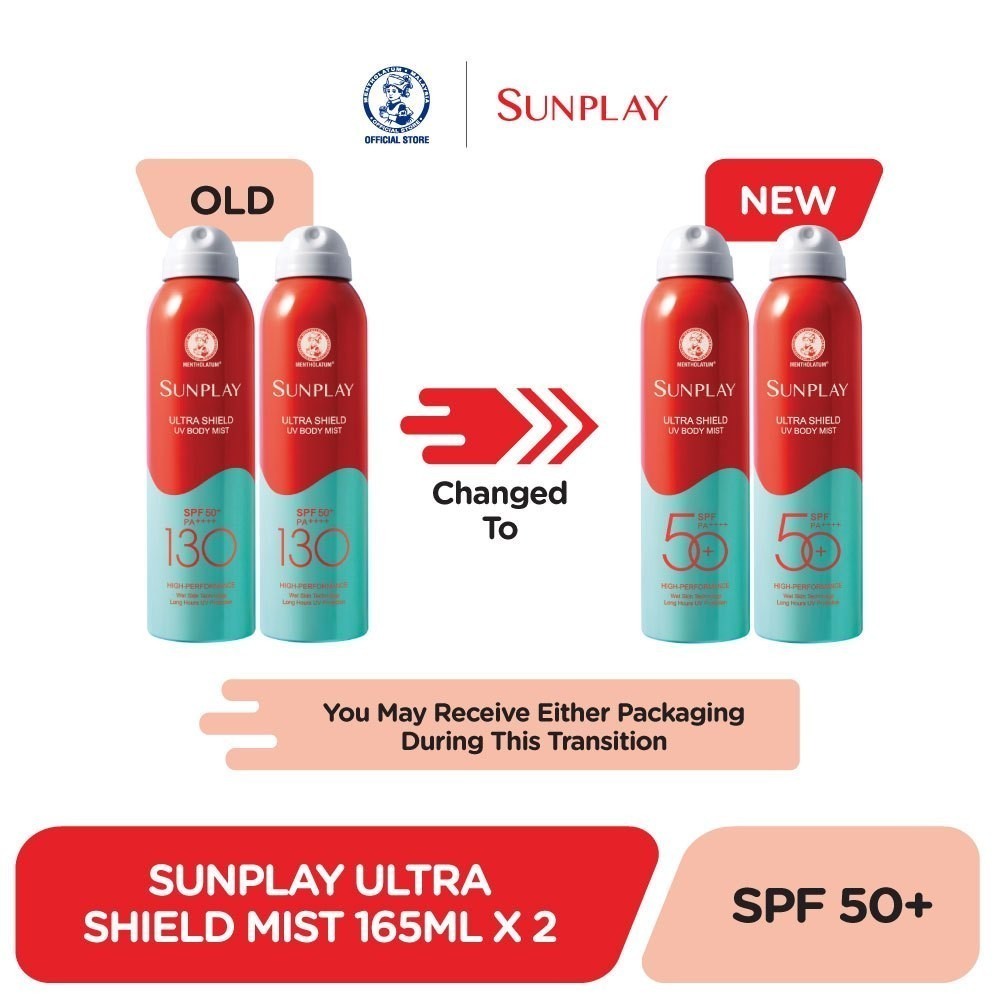 [Bundle of 2] Sunplay Ultra Shield Mist Sunscreen 165ml | Shopee Malaysia