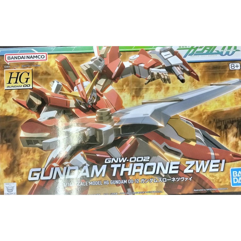 [Direct from Japan] BANDAI HG GUNDAM THRONE ZWEI GNW-002 GUNPLA TOY ...