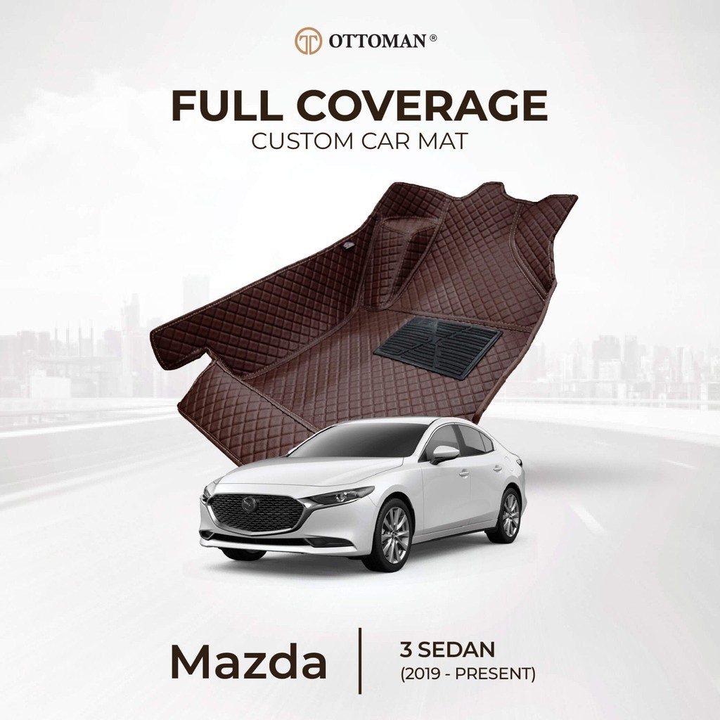 Ottoman Car Mat - Mazda 3 Sedan (2019-Present) | Shopee Malaysia