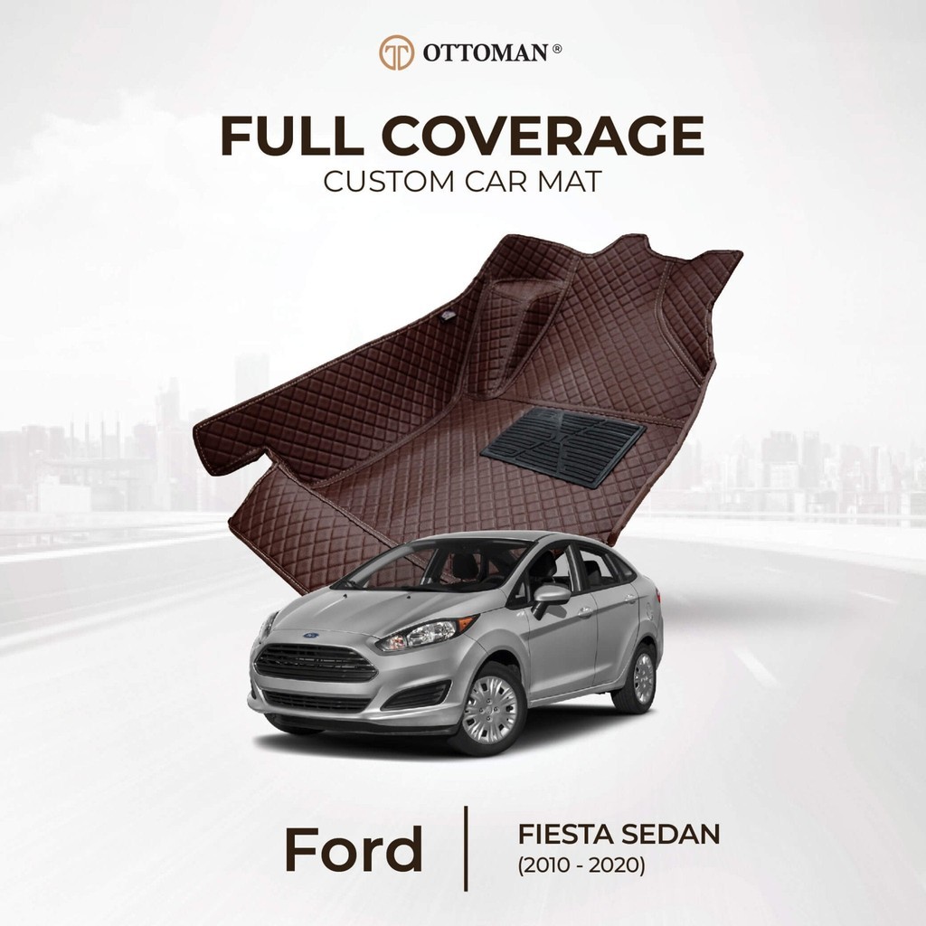 Ottoman Car Mat - Ford Fiesta Sedan (2010-2020) | Shopee Malaysia