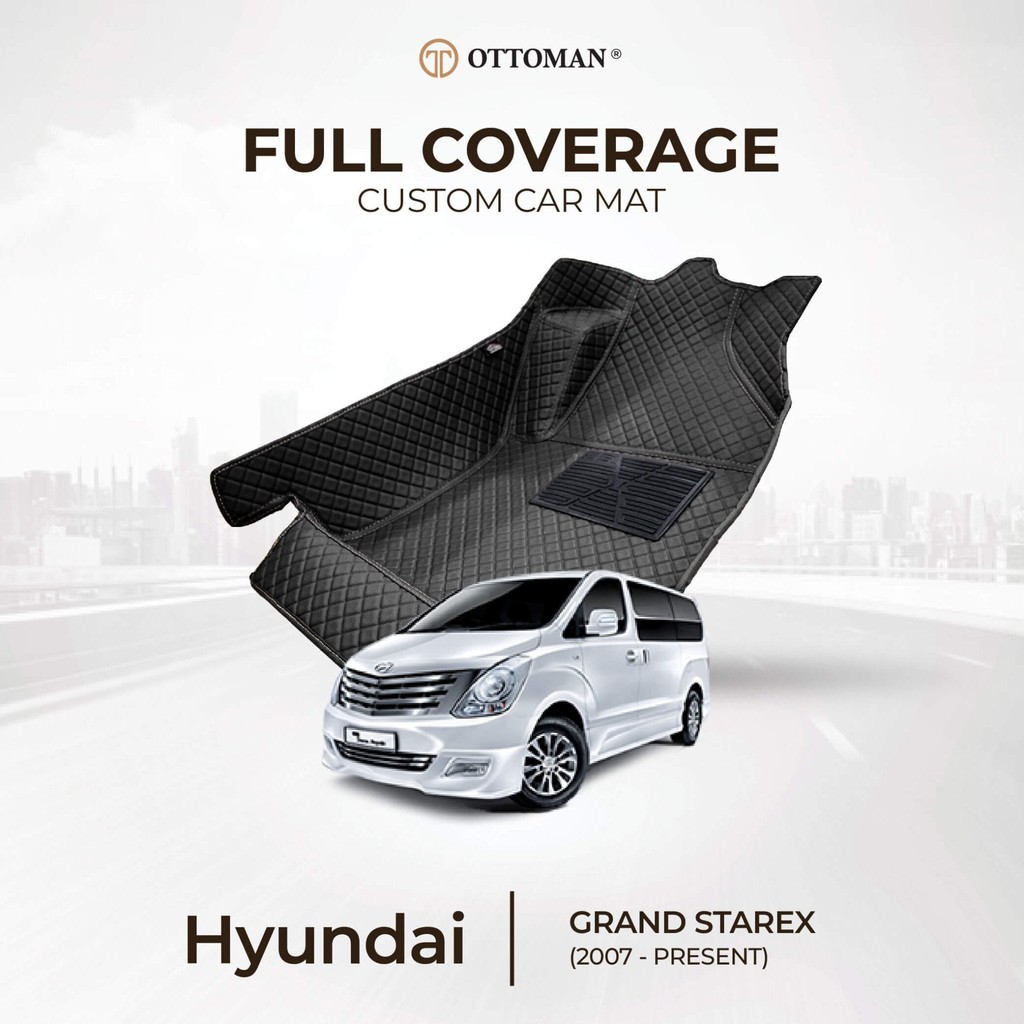 Ottoman Car Mat - Hyundai Grand Starex (2007-Present) | Shopee Malaysia