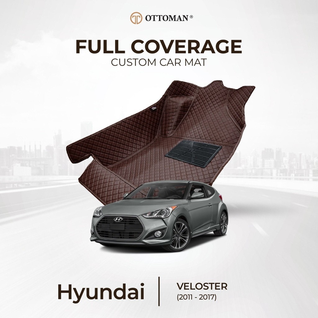 Ottoman Car Mat - Hyundai Veloster (2011-2017) | Shopee Malaysia
