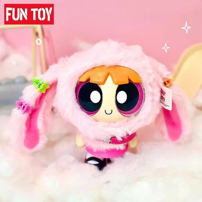 TOPTOY Powerpuff Girls Cape Doll Series Plush Pendant Doll Doll Anime ...