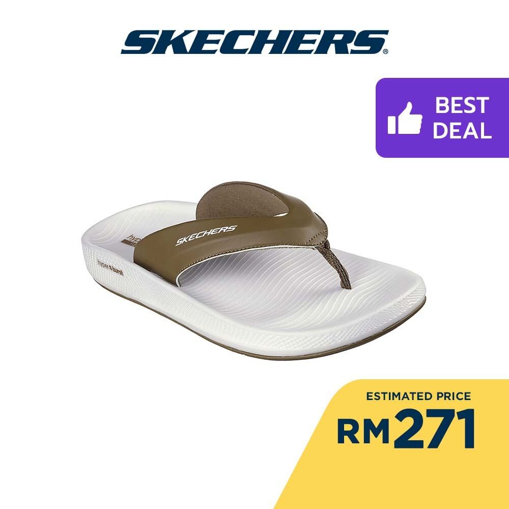 Skechers Men On-The-GO Hyper Slide Simplex Walking Sandals - 246021-OLV ...