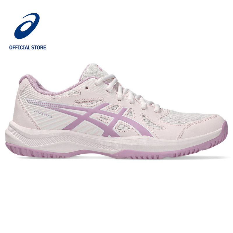 ASICS Upcourt 6 Women Indoor Sport Shoes In Pale Pink/Light Ube | Shopee Malaysia
