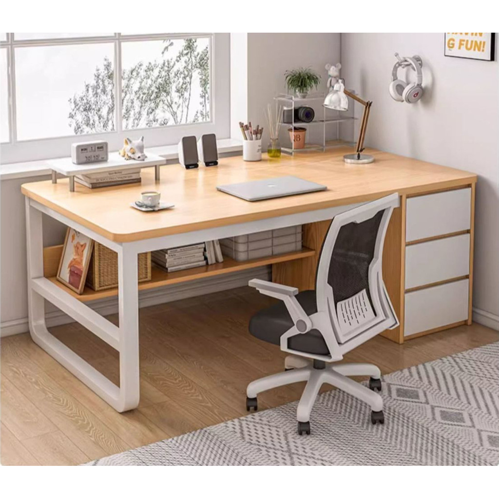 JY-8/Minimalist Modern Bedroom Desk Computer Desk Desktop Study Desk ...