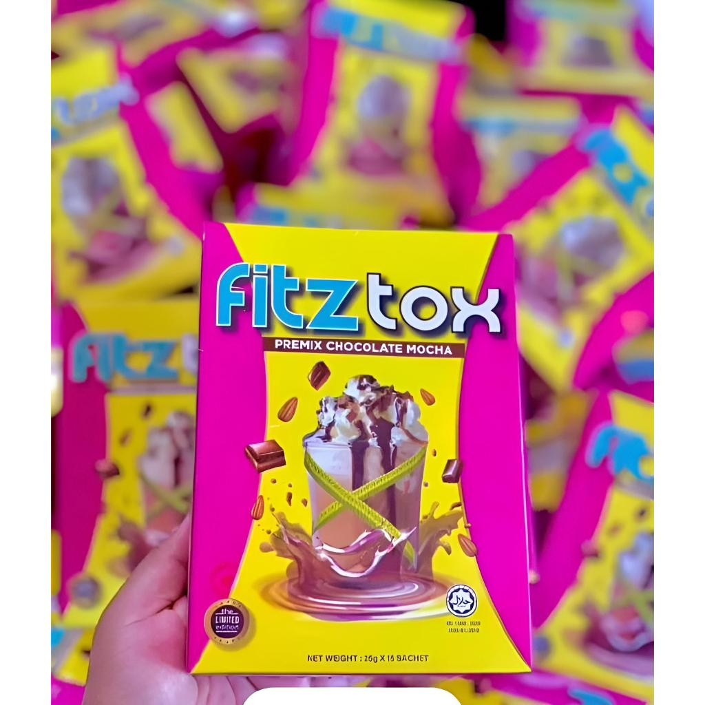 Fitztox Chocolate Mocha (5 Boxes / 75 Sachets) | Shopee Malaysia
