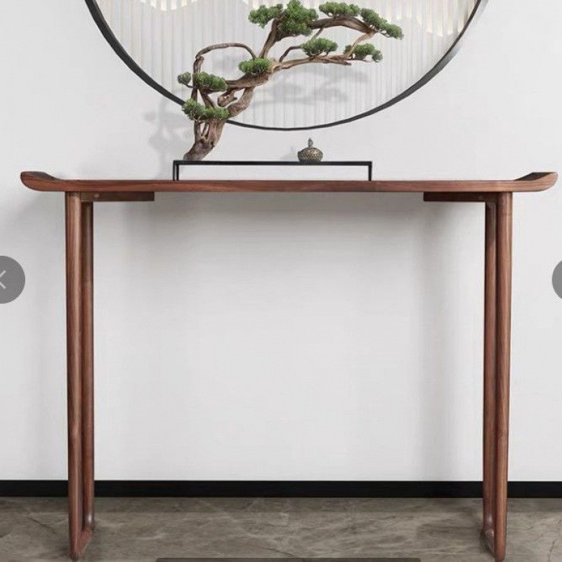 J-H/Xindaxin Chinese Style Solid Wood Entryway Table Zen Entryway ...