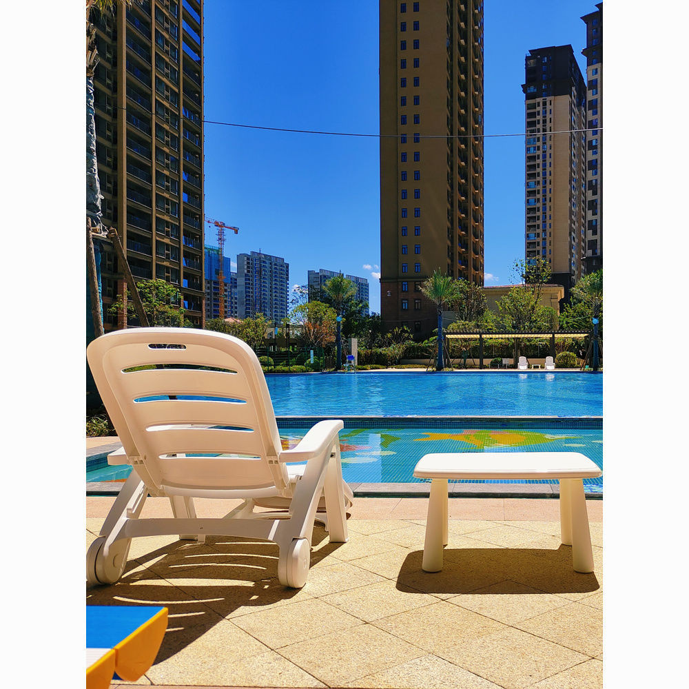 HY-6/Plastic Beach Chair Swimming Pool Lying Folding Chair Sun Lounger ...