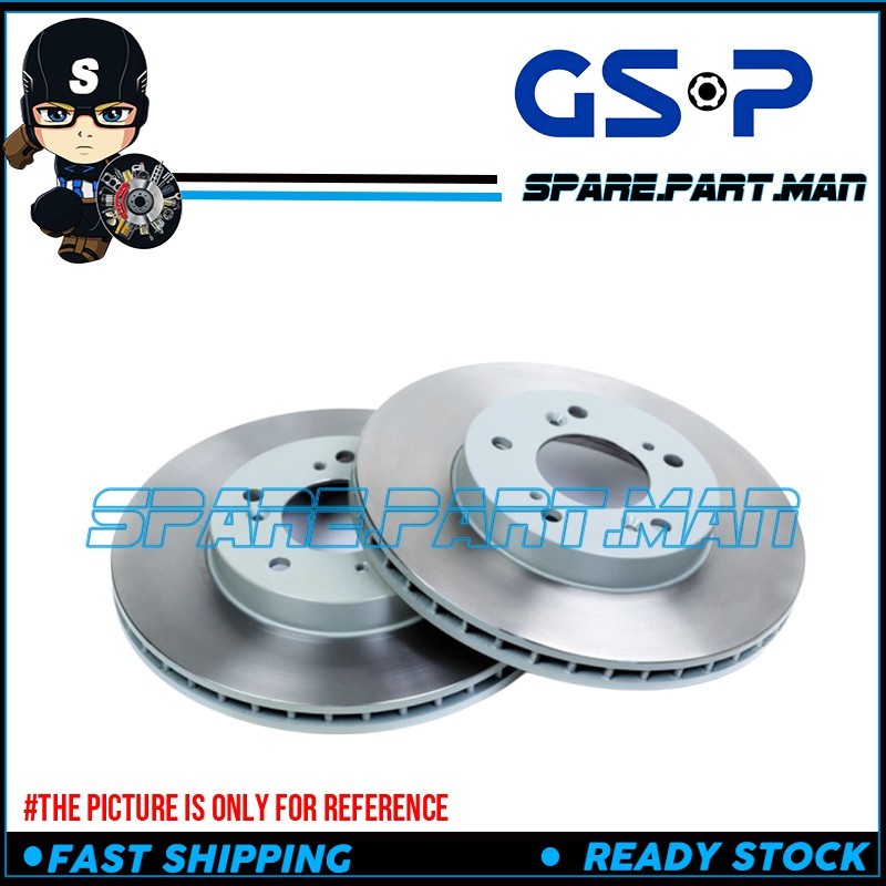 🔵 GSP 🔵 DISC ROTOR FRT SET(VIOS NCP42) SPM | Shopee Malaysia