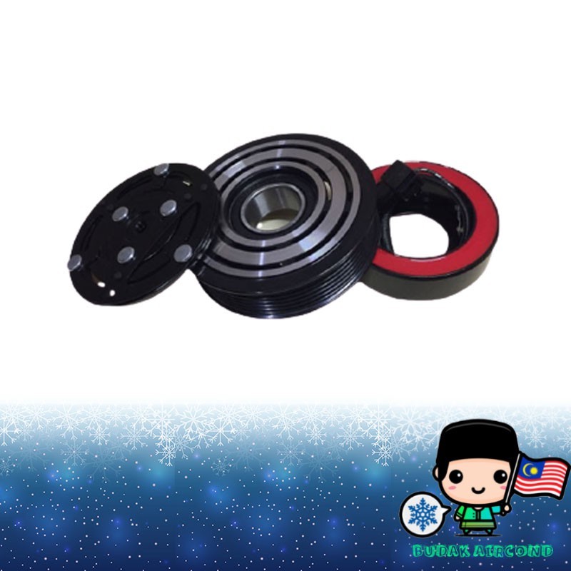 TIARA/PERODUA KEMBARA OLD DENSO COMPRESSOR MAGNET CLUTCH Compressor ...