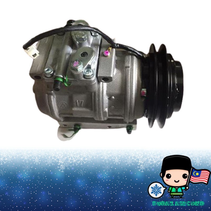 Proton Wira 1.5 PATCO Modify to DENSO SYSTEM Aircond Compressor ...