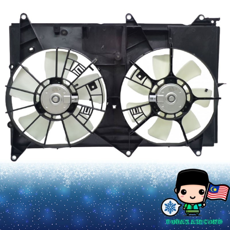 Toyota Estima ACR30 2003~2006 COMPLETE SET RADIATOR COOLING FAN MOTOR ...