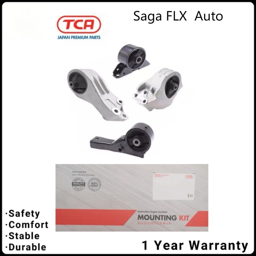 Proton Saga FLX Auto Engine mounting TCA (1Set 4Pcs) | Shopee Malaysia