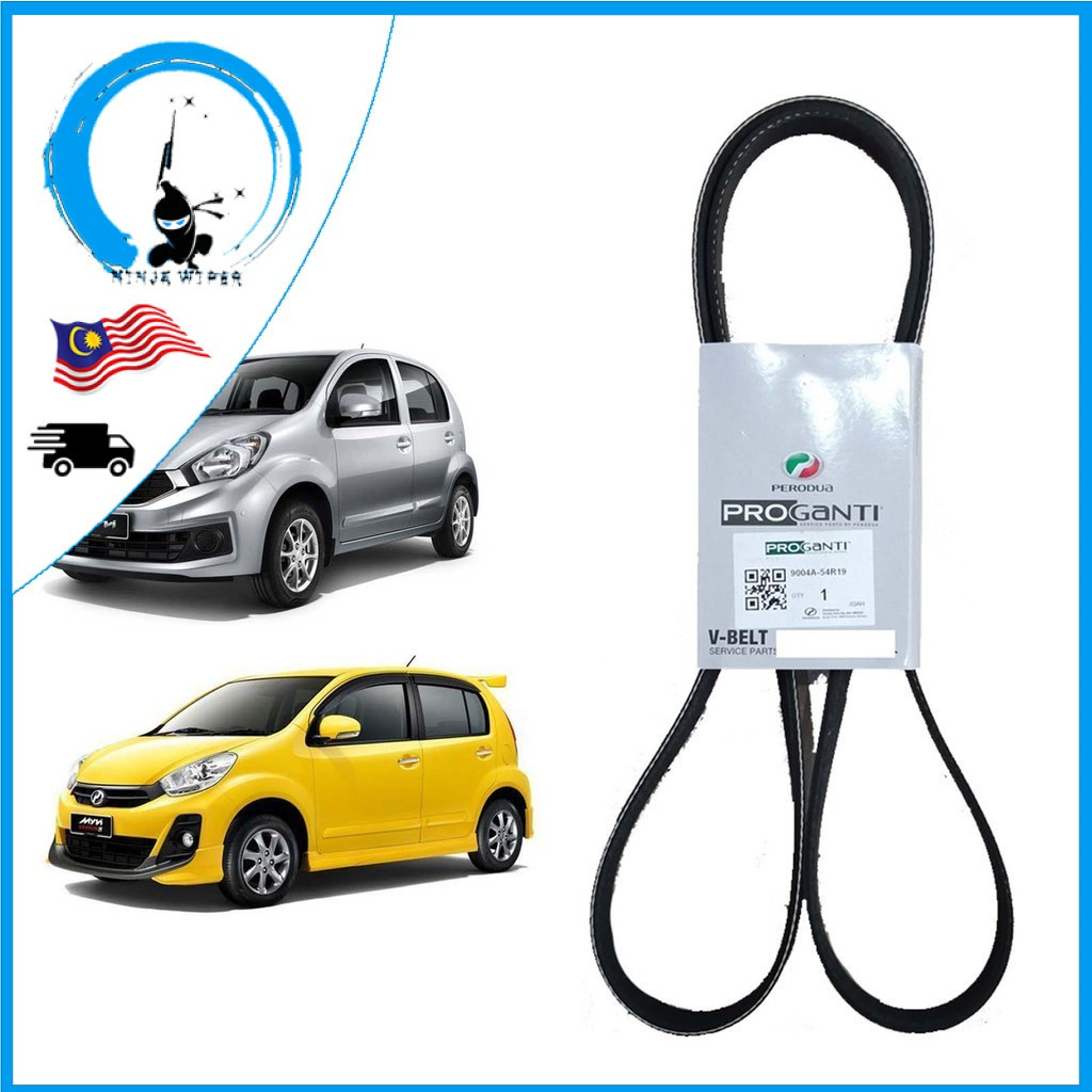 PERODUA FAN BELT V-BELT MYVI LAGI BEST D54T 1.5 2010-2017 PARTS ( 6PK1630) NJW | Shopee Malaysia