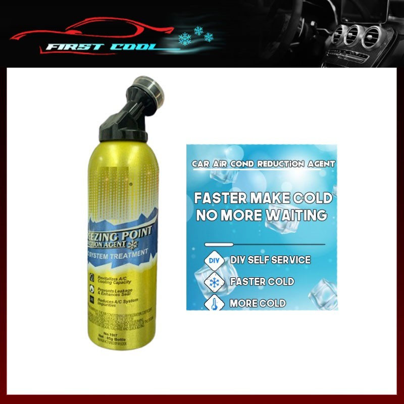 💯100%💯 DIY TOP UP GAS + OIL TREATMENT CAR AIR COND R134 R134A ...