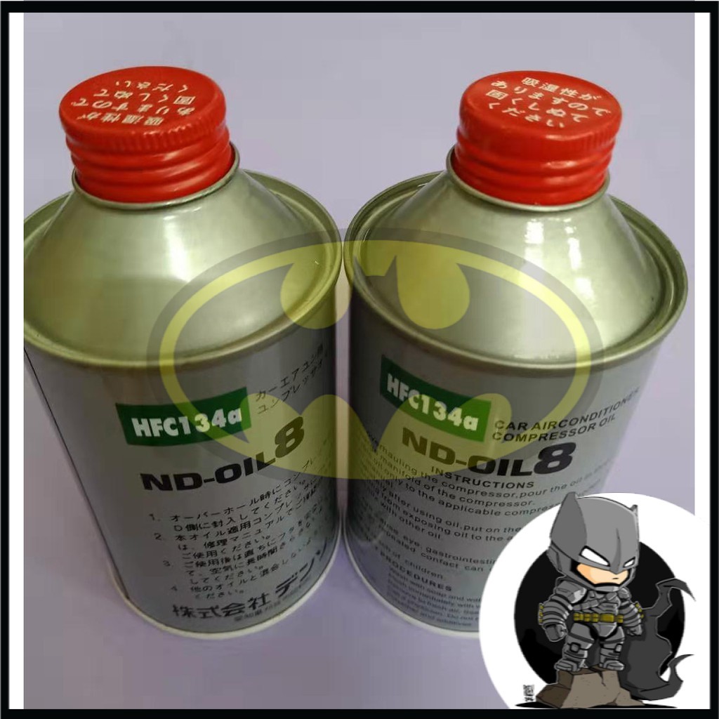 ACM Car Aircond Compressor Oil R134a, ND Oil-8 (Product Of Japan ...