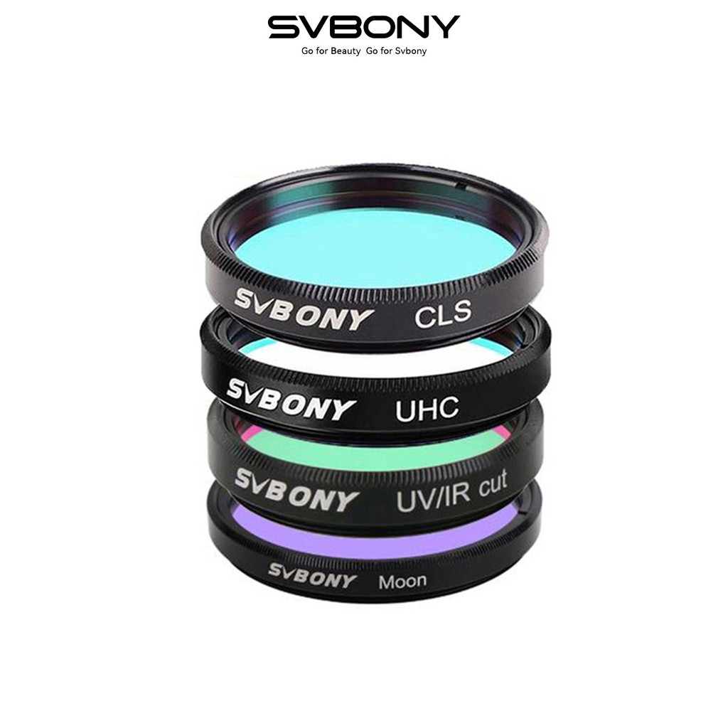 SVBONY UHC + CLS + Moon + UV/IR Cut Telescope Filter Set (1.25") SV156 ...
