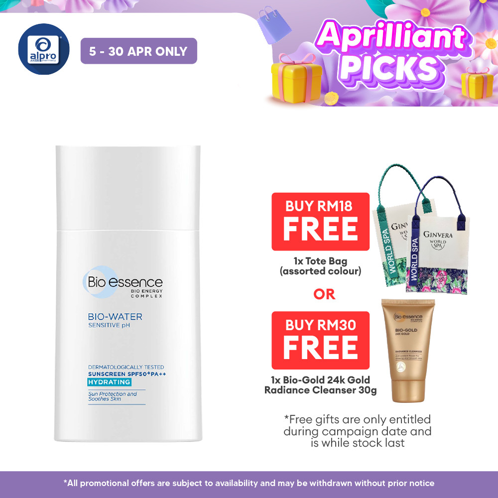 Bio-essence Bio-water Hydrating Sunscreen Spf50+ 40ml | Shopee Malaysia