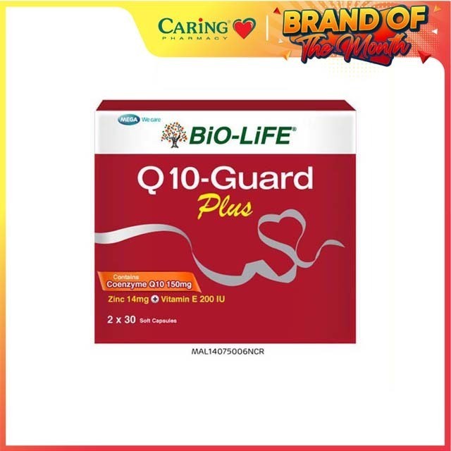 BIO-LIFE COQ10 GUARD PLUS (150MG × 30S × 2) | Shopee Malaysia