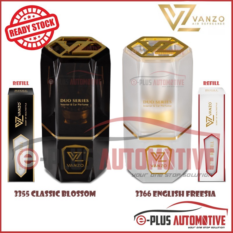 Vanzo Duo Series Car Perfume Air Freshener Refill 100ml (Classic ...