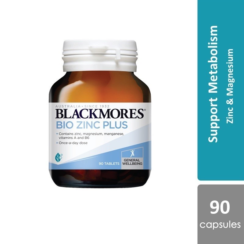 Blackmores Bio Zinc Plus 90s | Well-being | Shopee Malaysia