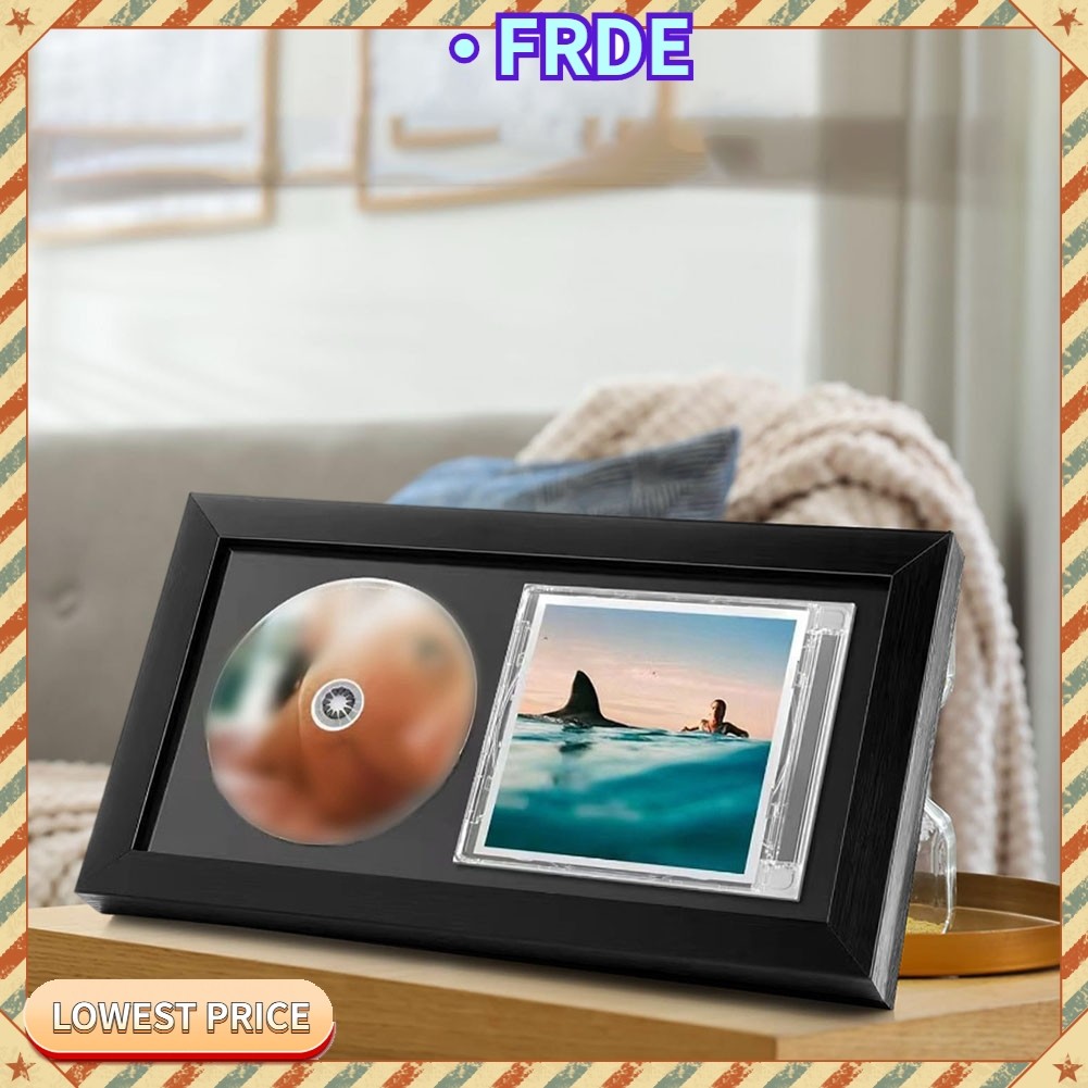 【FRDE LOW price】Stylish Solid Wood CD Frame for Your Favorite Album ...